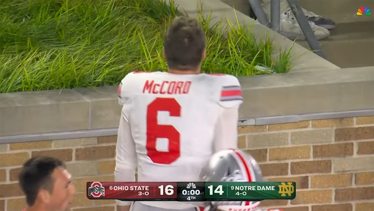 Video: Kyle McCord Highlights vs Notre Dame