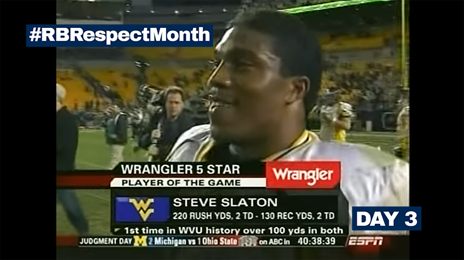 Video: Steve Slaton's all-time day vs Pitt (2006)