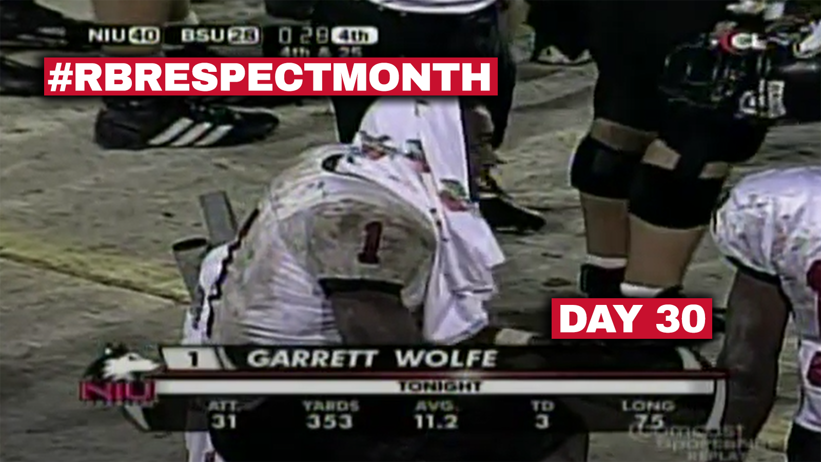 Video: Garrett Wolfe Runs for 353 yards on Ball State in 2006