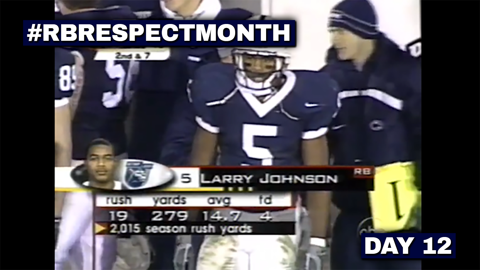 Flashback: Penn State's Larry Johnson breaks the 2,000-yard barrier