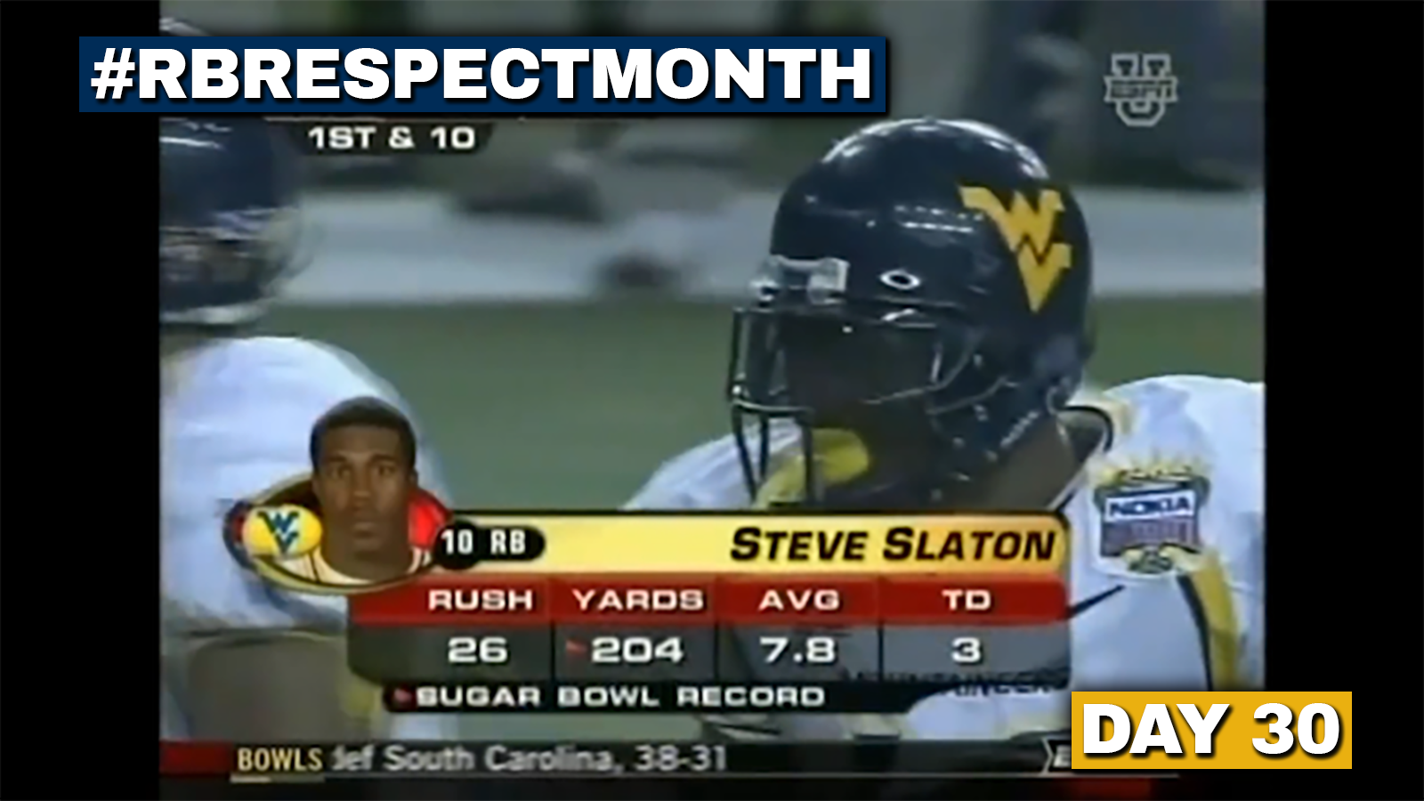 Video: Steve Slaton shreds Georgia in the 2006 Sugar Bowl