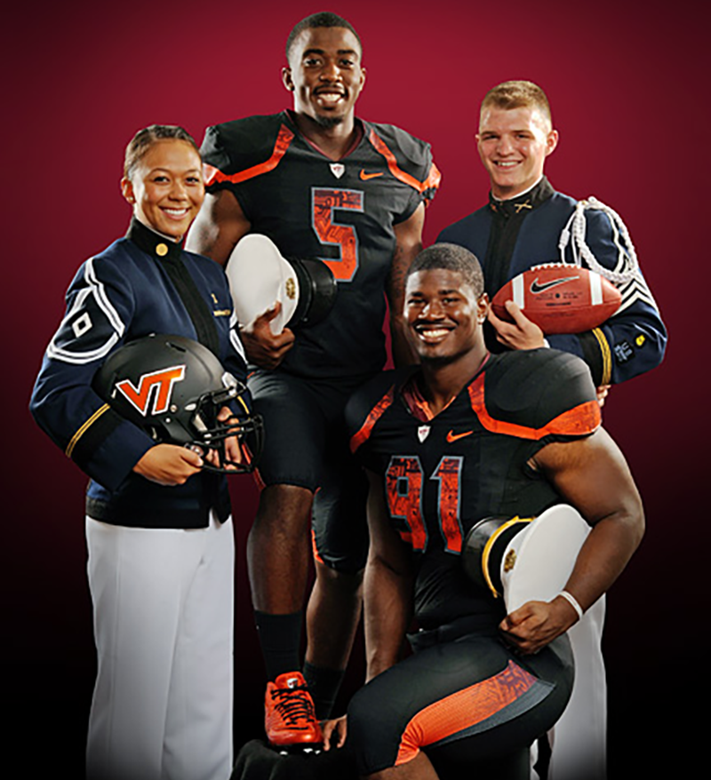 Uniform of the Day: Virginia Tech goes digital vs Boise